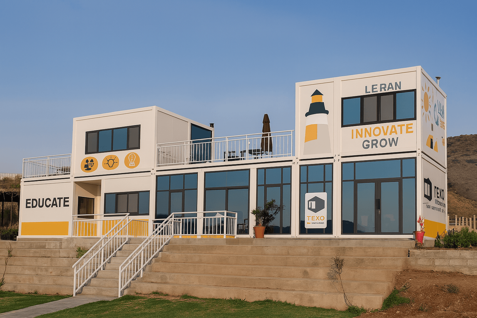 Prefab Schools in India | TEXO Prefab World